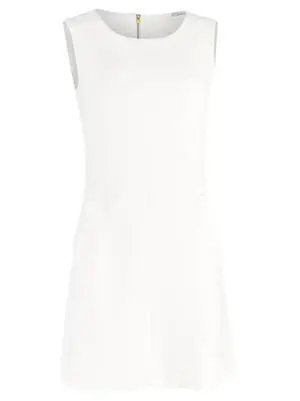 Diane Von Furstenberg Vintage Sleeveless Mini Dress - White