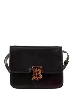 Burberry Logo-detail Shoulder Bag - Black