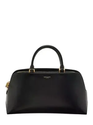 Saint Laurent Sac De Jour Leather Tote Bag - Black