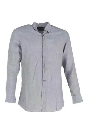 Ermenegildo Zegna Buttoned Long-sleeve Shirt - Grey