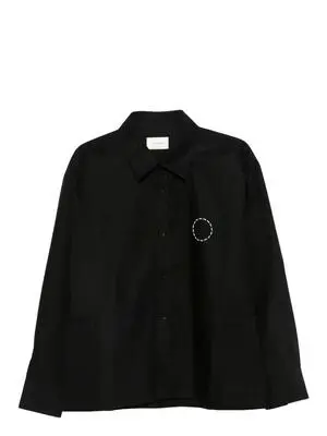CRAIG GREEN Circle-embroidery Shirt - Black