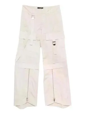 Seafarer Strap Zip Trousers - Neutrals