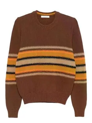 CRAIG GREEN Round-Neck Striped Sweater