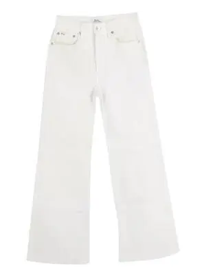 Polo Ralph Lauren Vintage Wide-leg Cotton Jeans - White