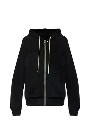 Rick Owens Cotton Hoodie - Black