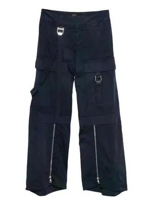 Seafarer Strap Zip Trousers - Blue