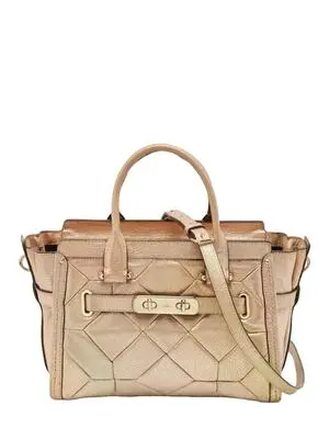 COACH® Quilted Leather Tote Bag - Pink
