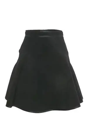 Givenchy Flared Knitted Mini Skirt - Black
