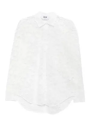 MSGM Button-fastening Shirt - White