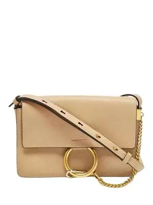 Chloé Faye Shoulder Bag - Neutrals