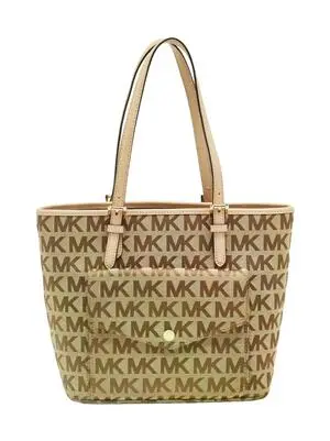 Michael Kors Vintage Monogram Shoulder Bag - Neutrals