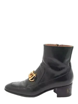 Gucci Leather Boots - Black