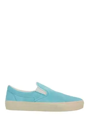 TOM FORD Slip-on Leather Sneakers - Blue