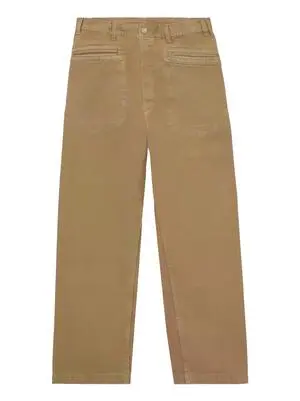 FORTELA Nemo Patch-pocket Trousers - Brown