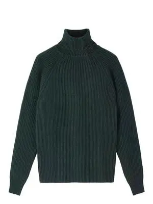 FORTELA Oslo High-Neck Sweater Green