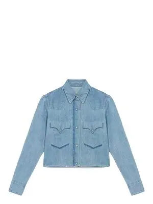 FORTELA Caracas Flap-pocket Shirt - Blue