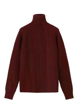 FORTELA Oslo Roll-Neck Sweater Red