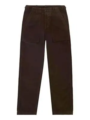 FORTELA Patch-pocket Trousers - Brown