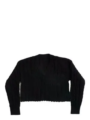 FORTELA Liv Cable-knit Sweater - Black