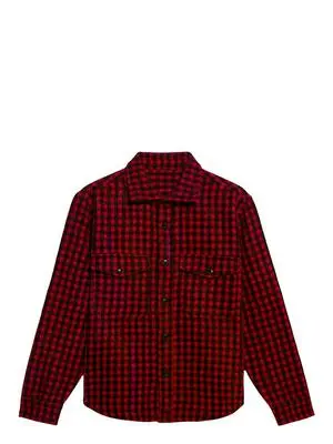 FORTELA Anker Plaid Shirt - Red
