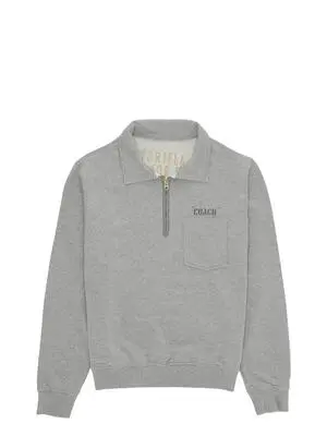 FORTELA Yalepcoach Zip Pocket Sweatshirt - Grey