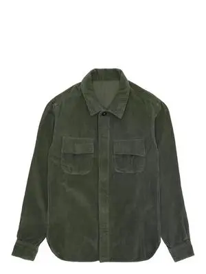 FORTELA Corduroy Shirt - Green