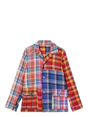 FORTELA Patchwork Shirt - Red