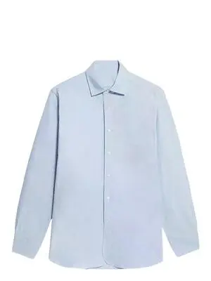 FORTELA Soho Chest-pocket Shirt - Blue