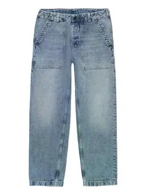 FORTELA Patch-pocket Jeans - Blue