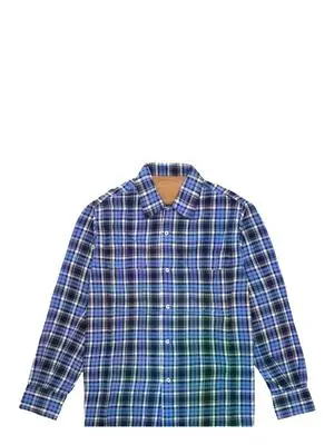 FORTELA Bowling Check Shirt - Blue