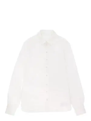 FORTELA Ginette Buttoned Silk Shirt - White