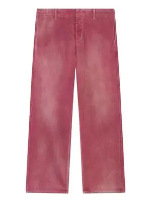 FORTELA Corduroy Chino Trousers - Pink