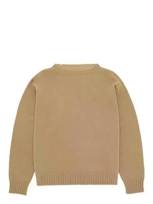 FORTELA Heylor Crew-Neck Wool Sweater Neutrals