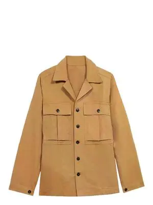 FORTELA Solomons Overshirt Jacket - Neutrals