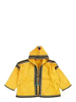 FORTELA Karen Hooded Oversized Jacket - Yellow