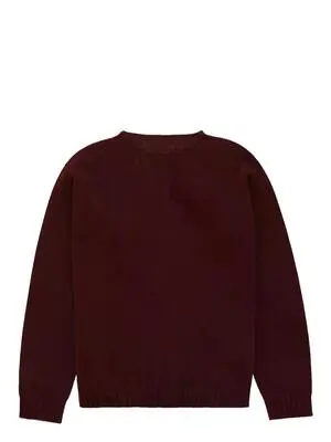 FORTELA Heylor Ribbed Crew-neck Sweater - Red