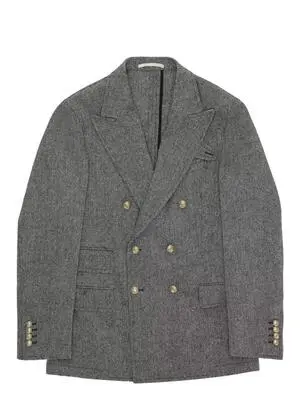 FORTELA Travel Wool Blazer - Grey