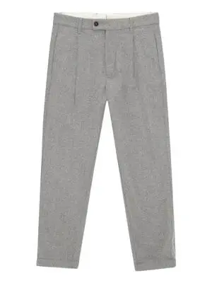 FORTELA Pleated Trousers - Grey