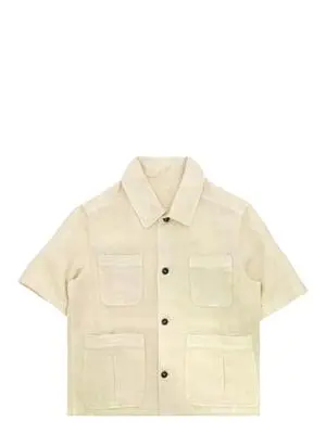 FORTELA Bohem Patch-pockets Shirt - Neutrals