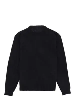 FORTELA Ribbed Crew-neck Sweater - Blue