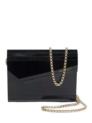 JIMMY CHOO Candy Chain Clutch - Black