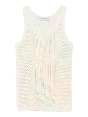 GOLDEN GOOSE Open-knit Vest - Neutrals