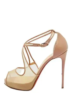 CHRISTIAN LOUBOUTIN Peep-toe Pumps - Neutrals