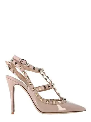 Valentino Garavani Rockstud Caged Pumps - Neutrals