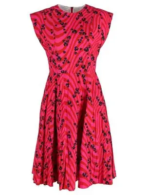 Philosophy Di Lorenzo Serafini Printed Sleeveless Dress - Pink