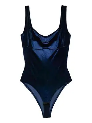 ATU BODY COUTURE Scoop-neck Bodysuit - Blue