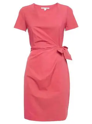 Diane Von Furstenberg Zoe Tie Midi Dress - Pink