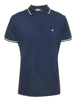 Dior Embroidered Polo Shirt - Blue