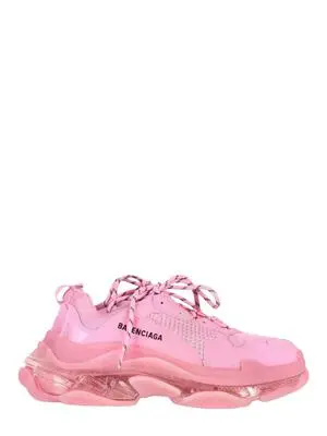 Balenciaga Triple S Clear-sole Sneakers - Pink