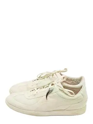 Alexander McQueen X Puma Lace-up Leather Sneakers - White